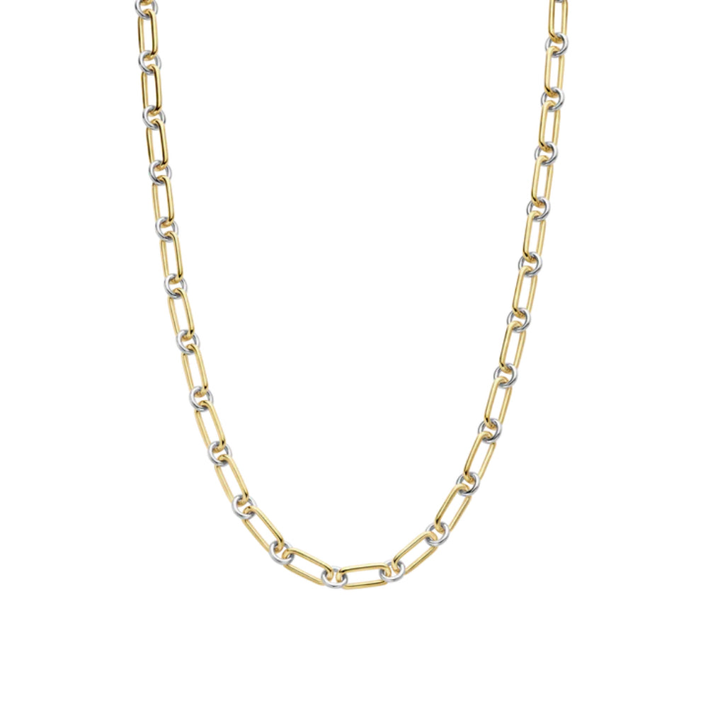 Ti Sento Two-Tone Chain Link Necklace – Smyth Jewelers