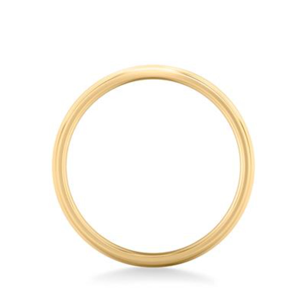 14k Gold European Fit Polished Wedding Band 6mm – Smyth Jewelers