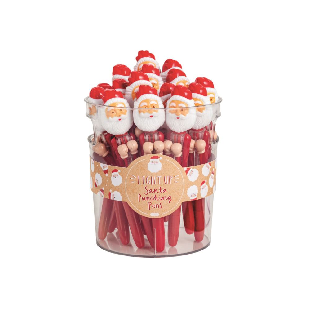 Mud Pie Santa Light-Up Punching Pen – Smyth Jewelers