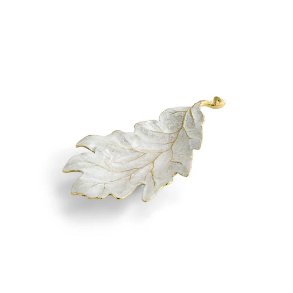 Michael Aram Winter Leaves Red Oak Dish – Smyth Jewelers