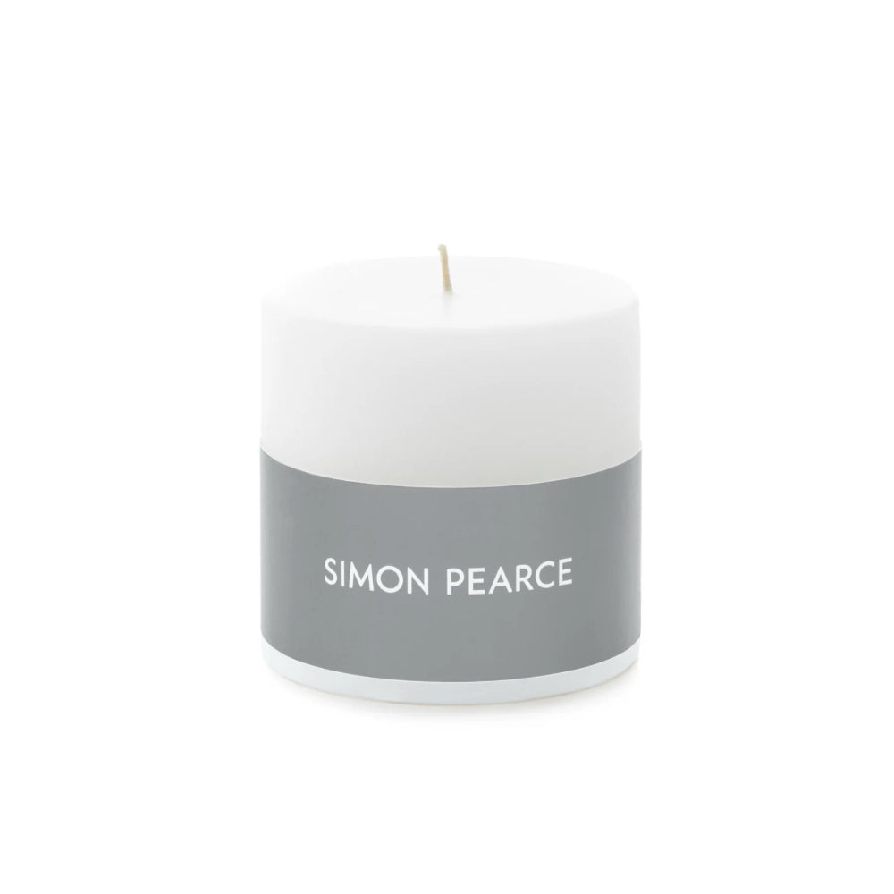 Simon Pearce Pillar Candle White – Smyth Jewelers