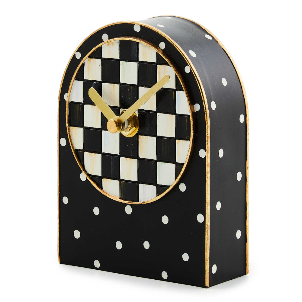 MacKenzie-Childs Courtly Check & Dot Clock – Smyth Jewelers