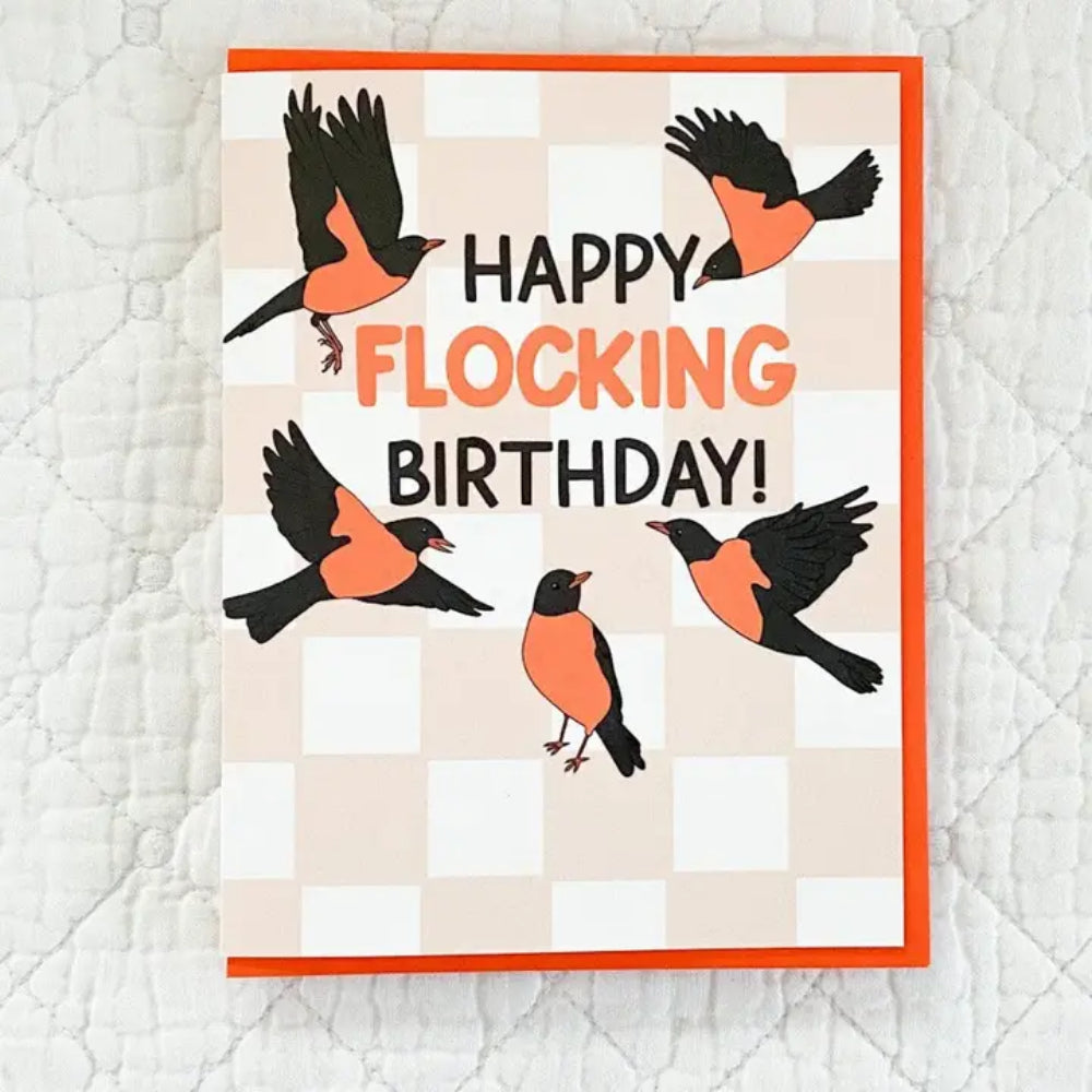 Happy Flocking Birthday Orioles Birthday Card – Smyth Jewelers