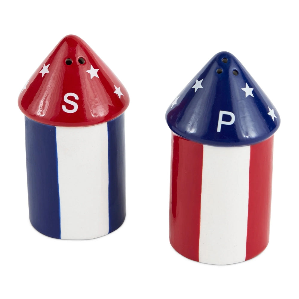 Design Imports Fireworks Ceramic Salt & Pepper Set – Smyth Jewelers