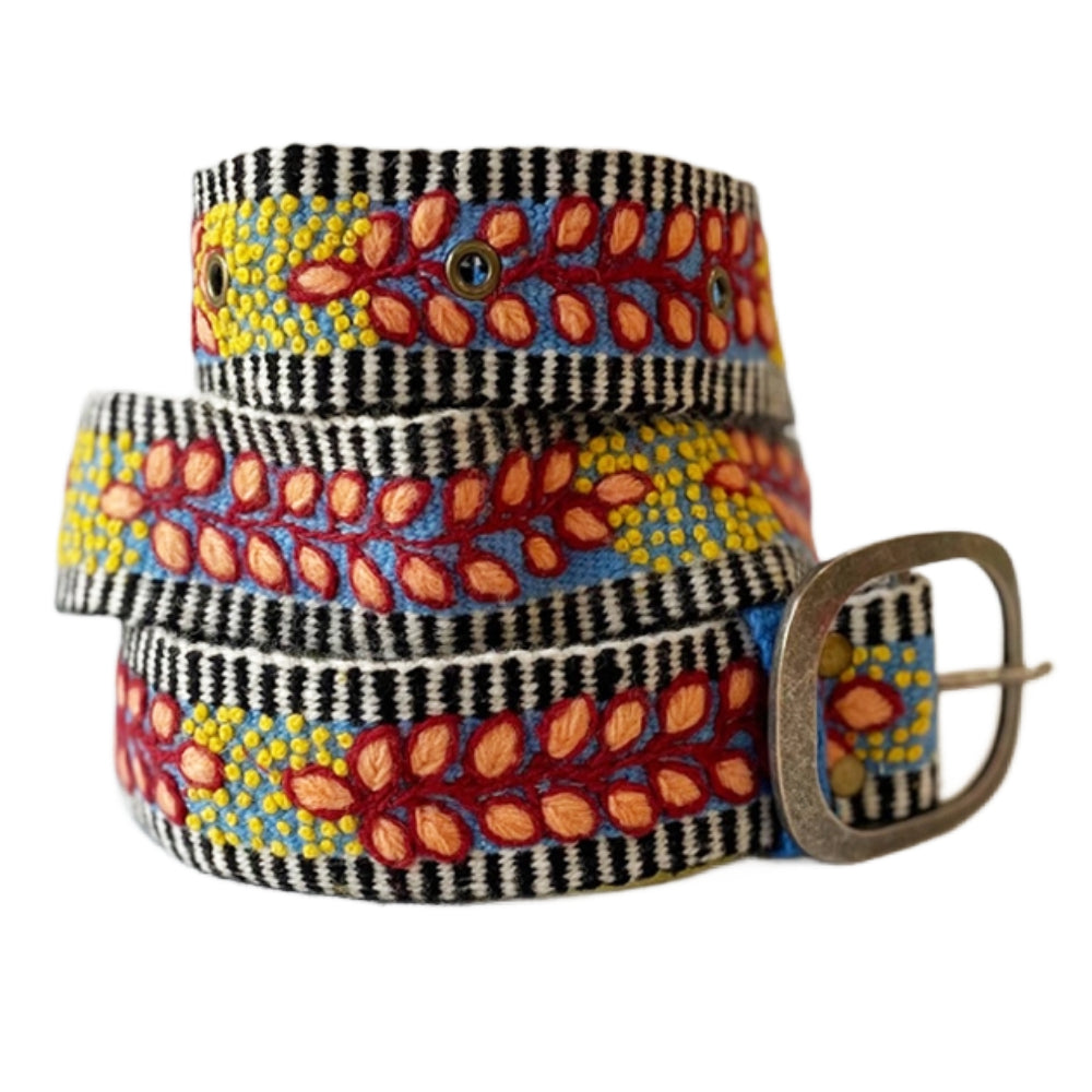Jenny Krauss Growing Season Floral Embroidered Wool Belt – Smyth Jewelers