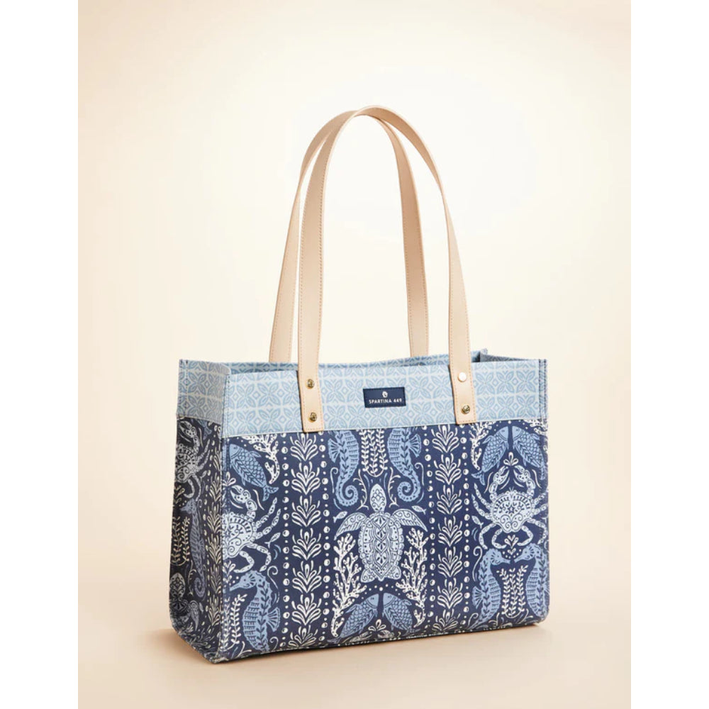 Spartina Excursion Tote - Hamilton Sea Life – Smyth Jewelers