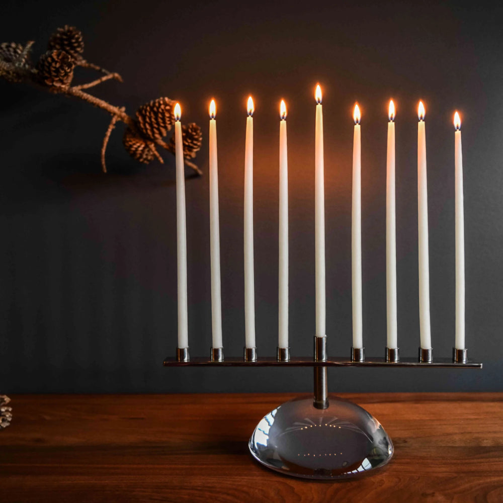 Simon Pearce Riverstone Menorah – Smyth Jewelers