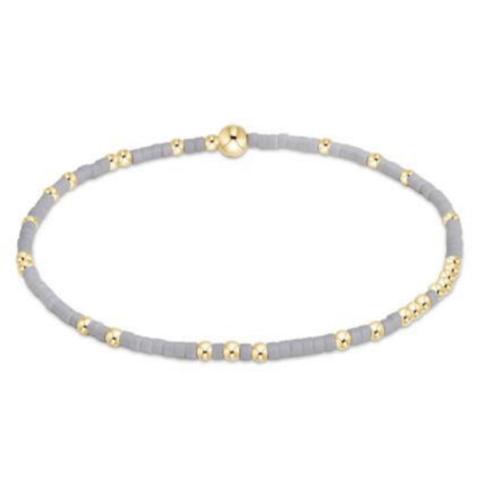 enewton 6.25" Gameday Hope Unwritten Bracelet - Grey – Smyth Jewelers