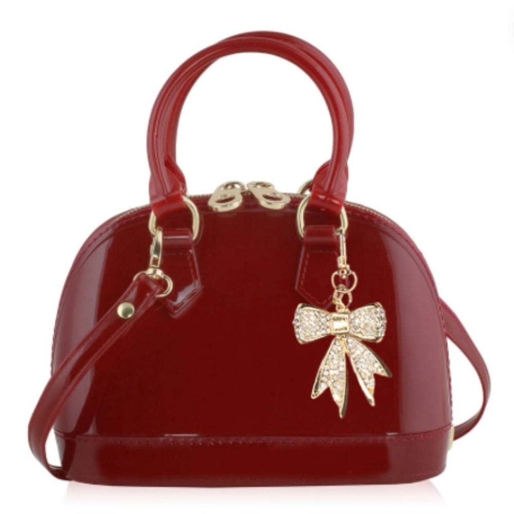 Carrying Kind Cate Coco Holiday Edition Handbag- Burgandy – Smyth Jewelers