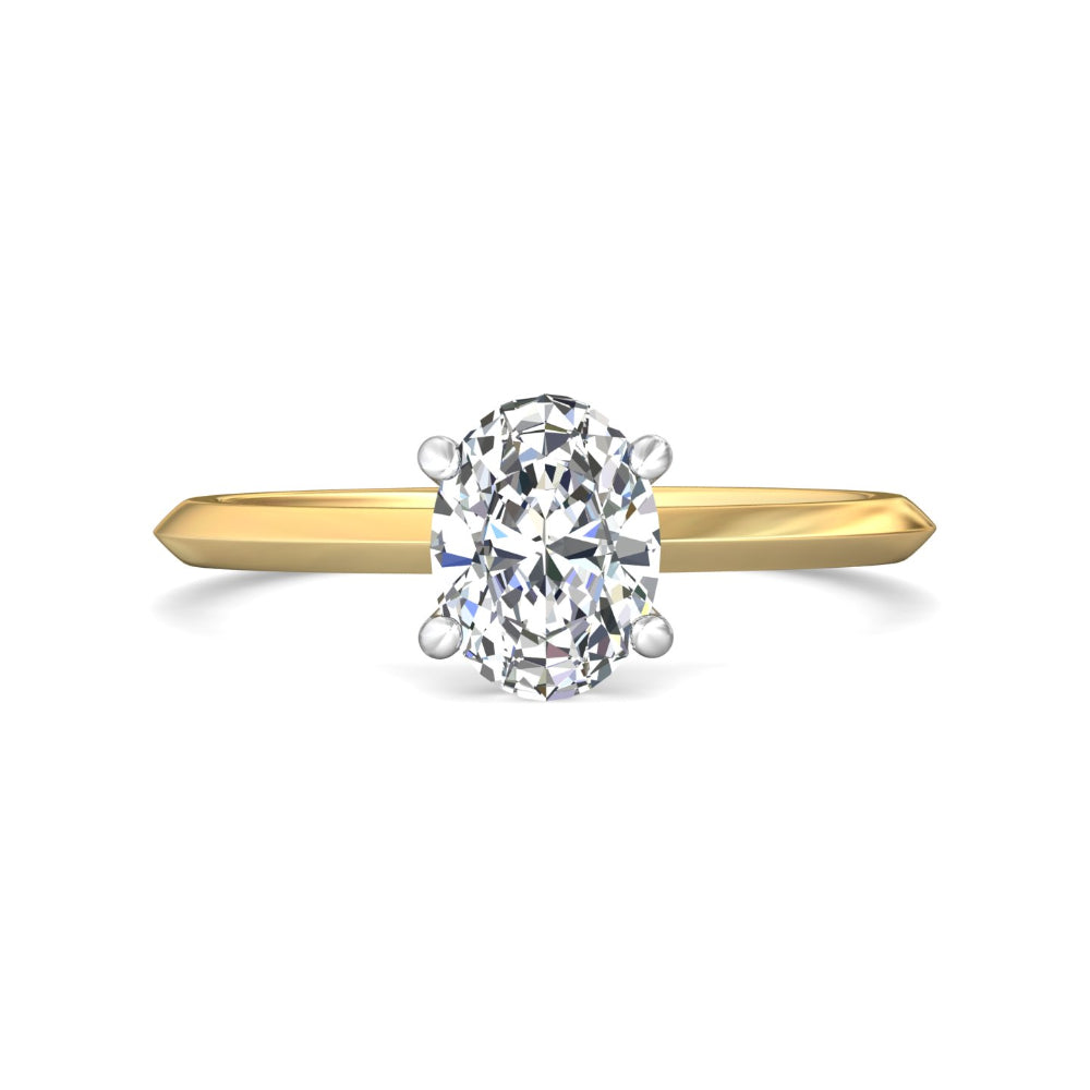 Martin Flyer Oval Diamond Solitaire Engagement Ring – Smyth Jewelers