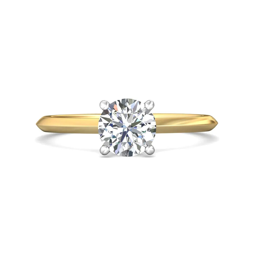 Martin Flyer Round Diamond Solitaire Engagement Ring – Smyth Jewelers