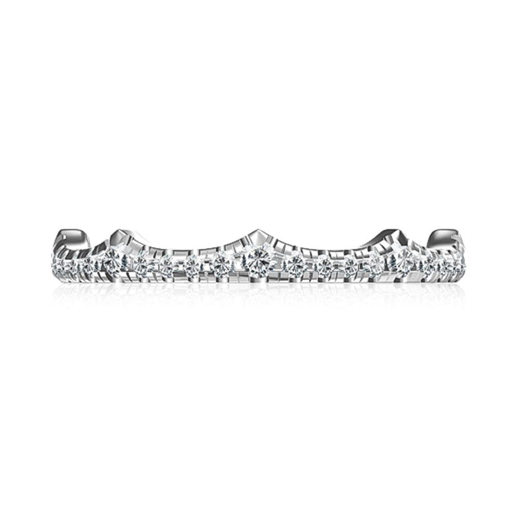 A. Jaffe 14k Intricate Pointed Diamond Wedding Band – Smyth Jewelers