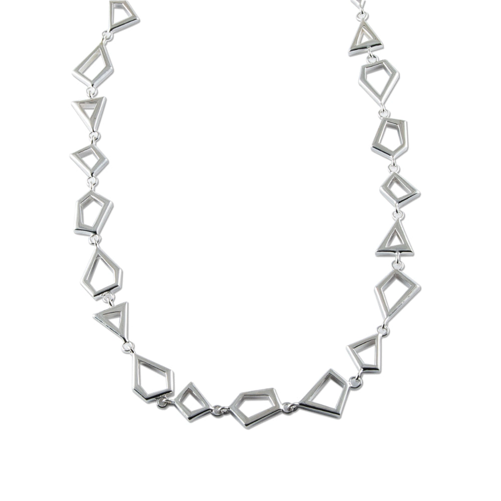 Sterling Silver Prism Necklace – Smyth Jewelers