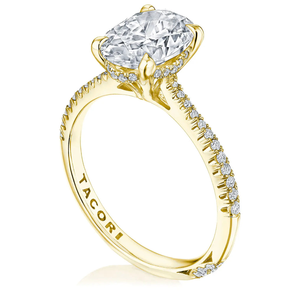 Tacori Founder's Collection Oval Solitaire Engagement Ring – Smyth Jewelers