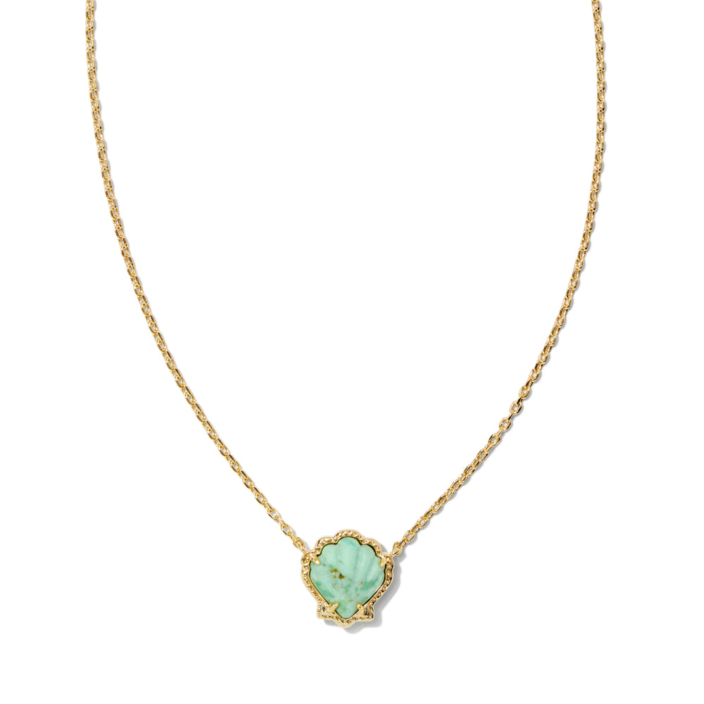 Kendra Scott Brynne Shell Pendant Necklace – Smyth Jewelers