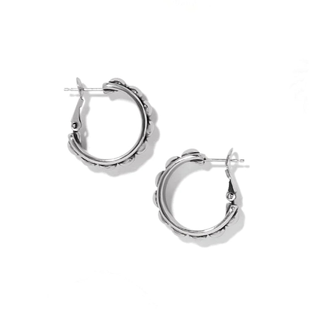 Brighton Pretty Tough Stud Medium Leverback Hoop Earrings – Smyth Jewelers