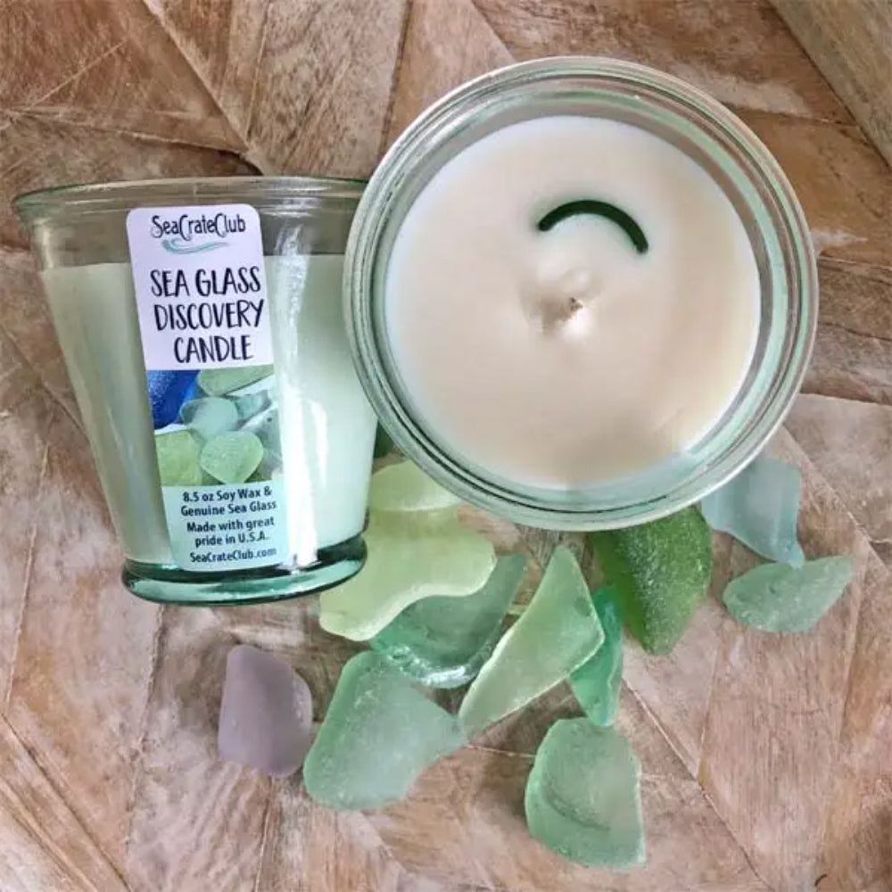 B McVan Designs Small Sea Glass Discovery Candle – Smyth Jewelers