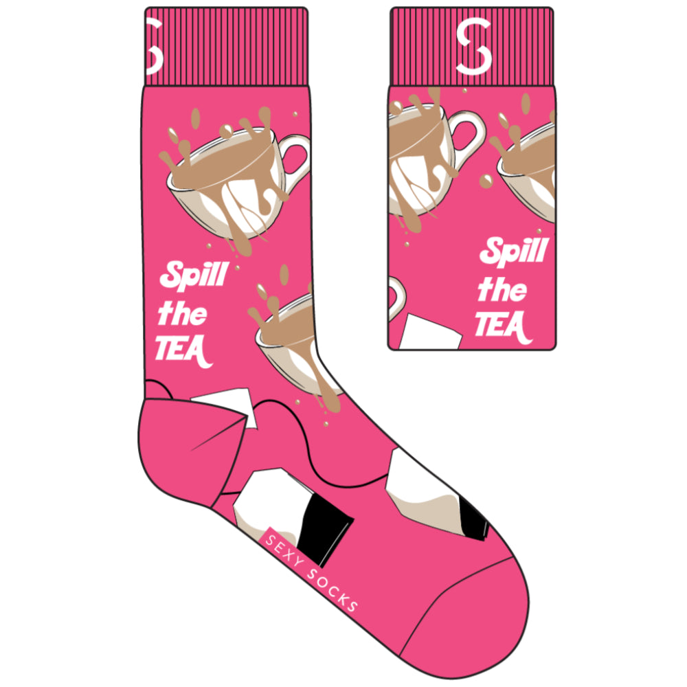 Sexy Socks LLC Spill the Tea Socks – Smyth Jewelers