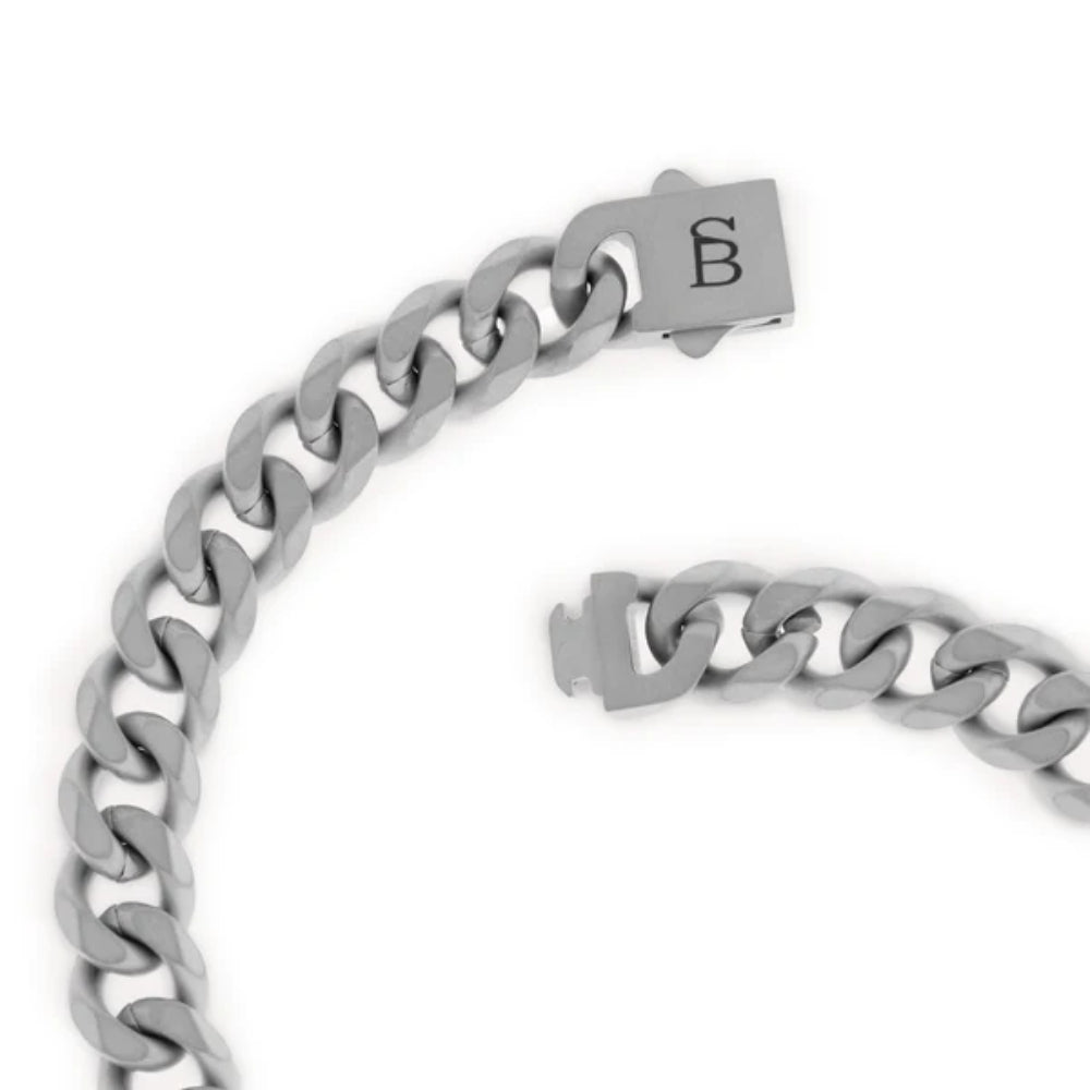 Steel & Barnett Men's "Valence Vic" 8mm Chain Bracelet – Smyth Jewelers