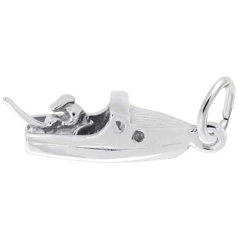 Sterling Silver Boat Charm – Smyth Jewelers