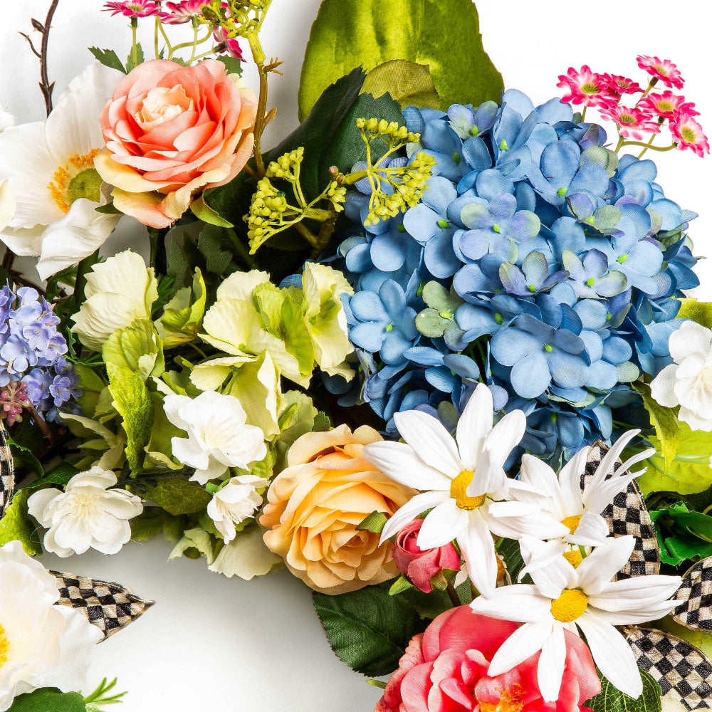 MacKenzie-Childs Spring Blooms Wreath - In Store Pick Up Only! – Smyth ...