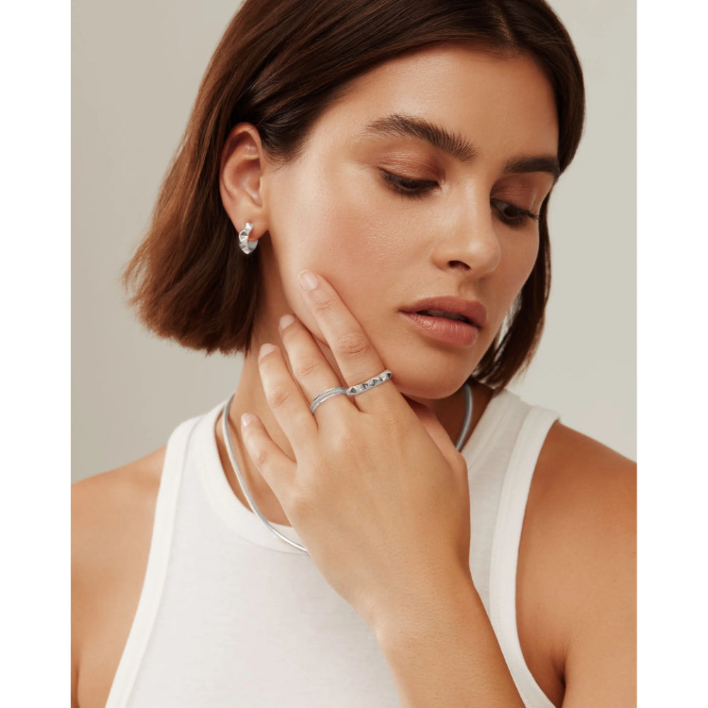 Anna Beck Small Studded Hoop Earrings – Smyth Jewelers