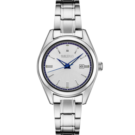 Seiko Essentials Collection Silver Dial Stainless Steel Quartz SUR457