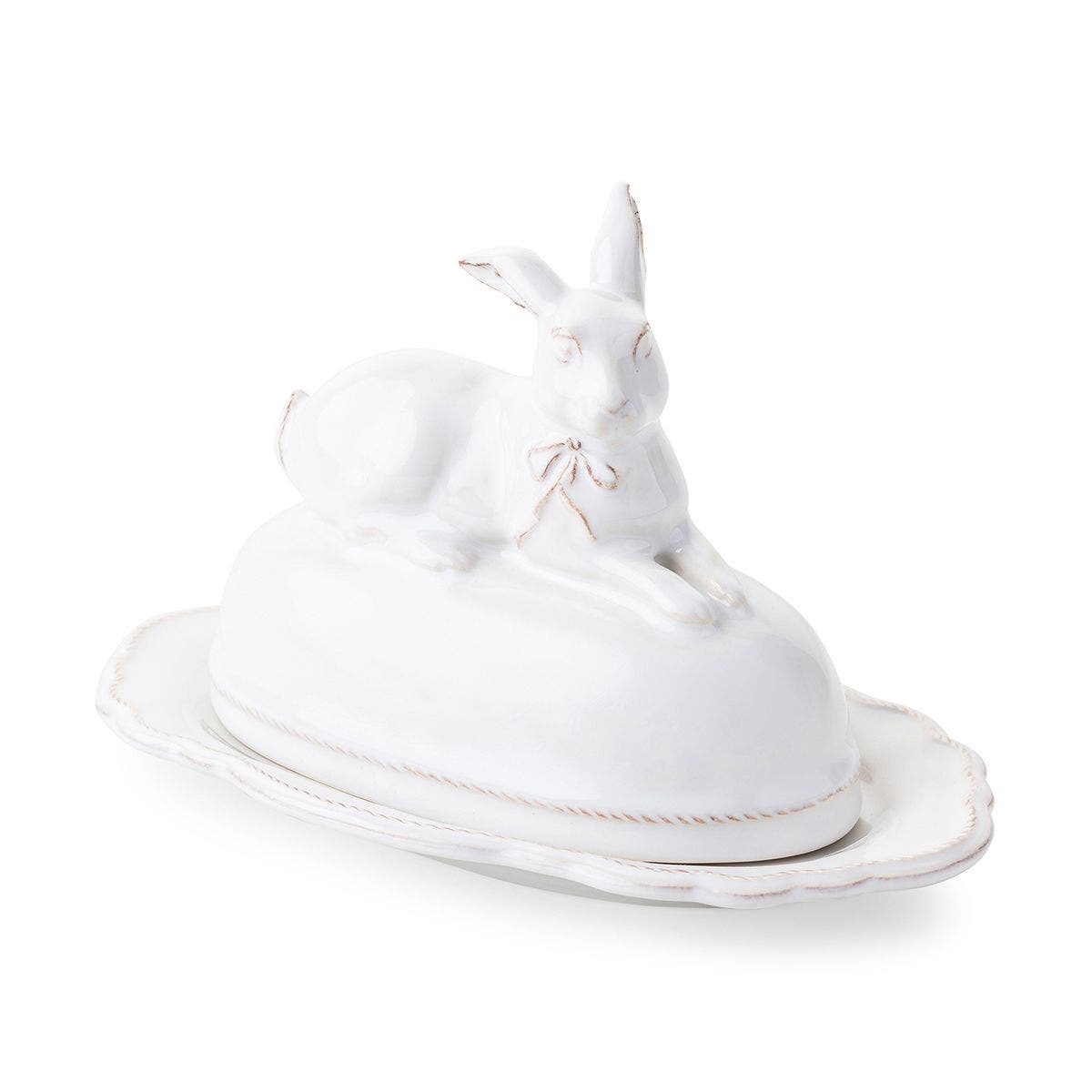 Juliska Clever Creatures Bridget Bunny Butter Dish – Smyth Jewelers